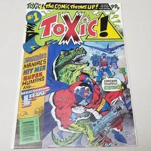 Other | Toxic Uk Comic Issue 1 March 1991 | Poshmark